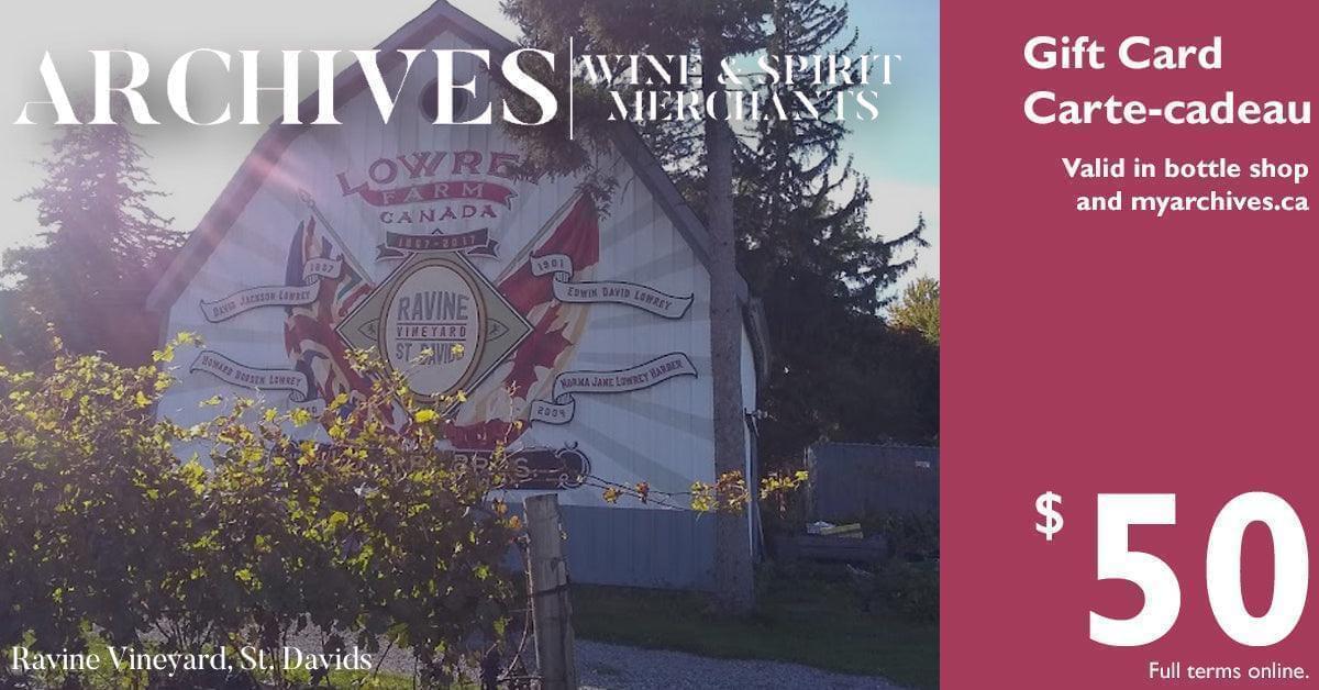 Archives Gift Card at Archives - online bottle shop with free delivery – Archives Wine & Spirit ...